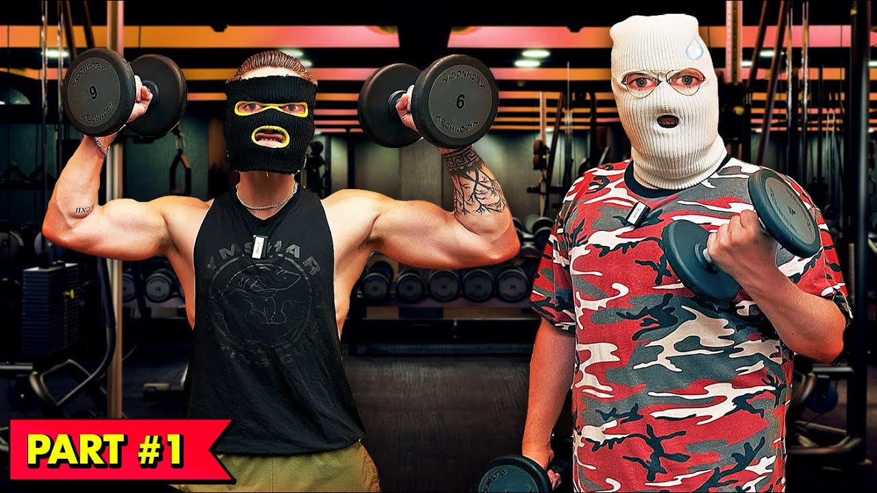 His FIRST WORKOUT in a GYM [@Anomaly] PART 1 - YouTube