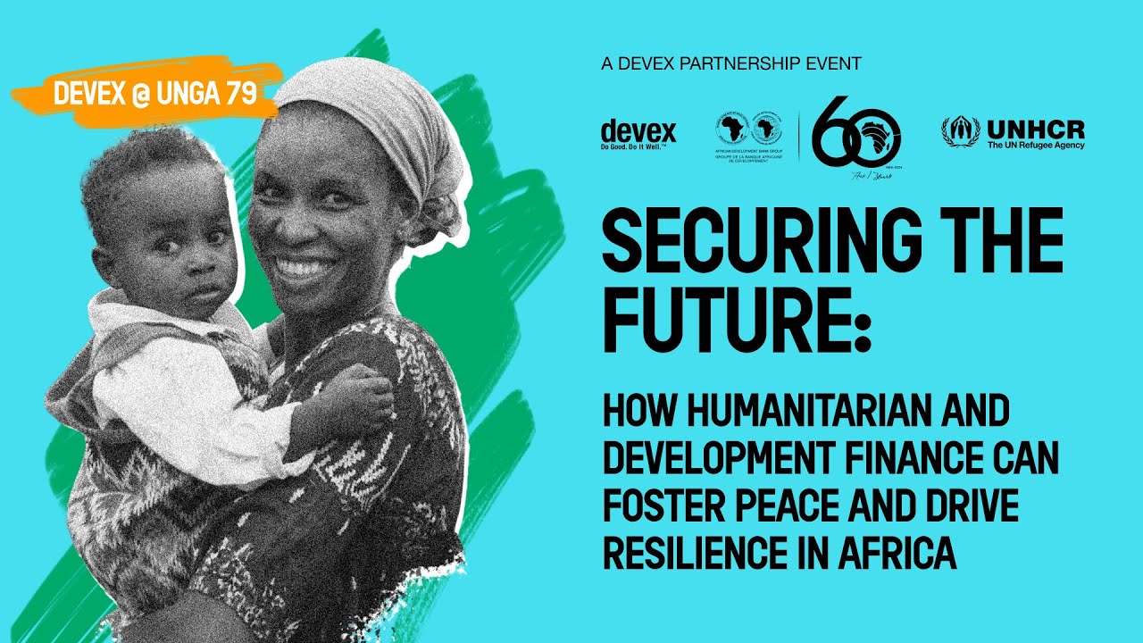 Securing the Future: How humanitarian and development finance can foster peace and drive ...