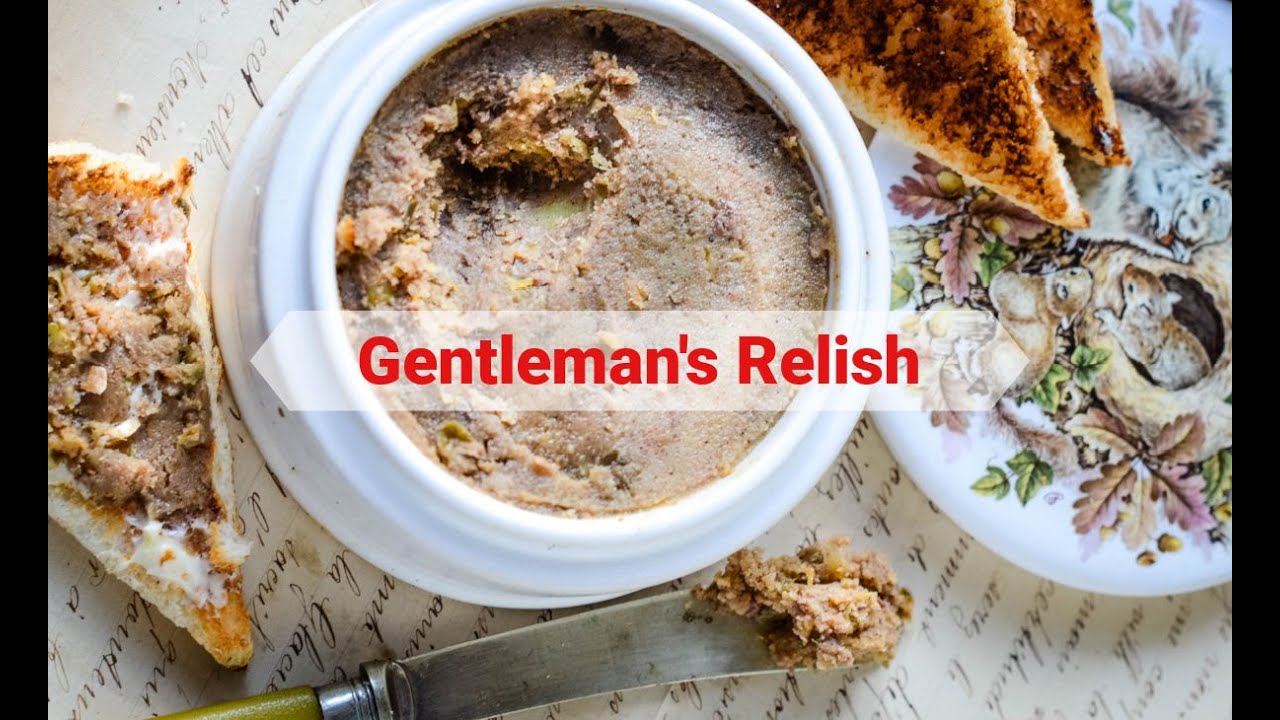 How to make Gentleman's Relish (Patum Peperium) - YouTube