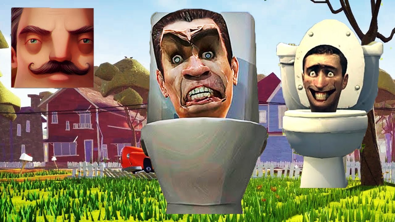 Hello Neighbor - My New Neighbor Skibidi Toilets Boss Big G-Mann Act 2 ...