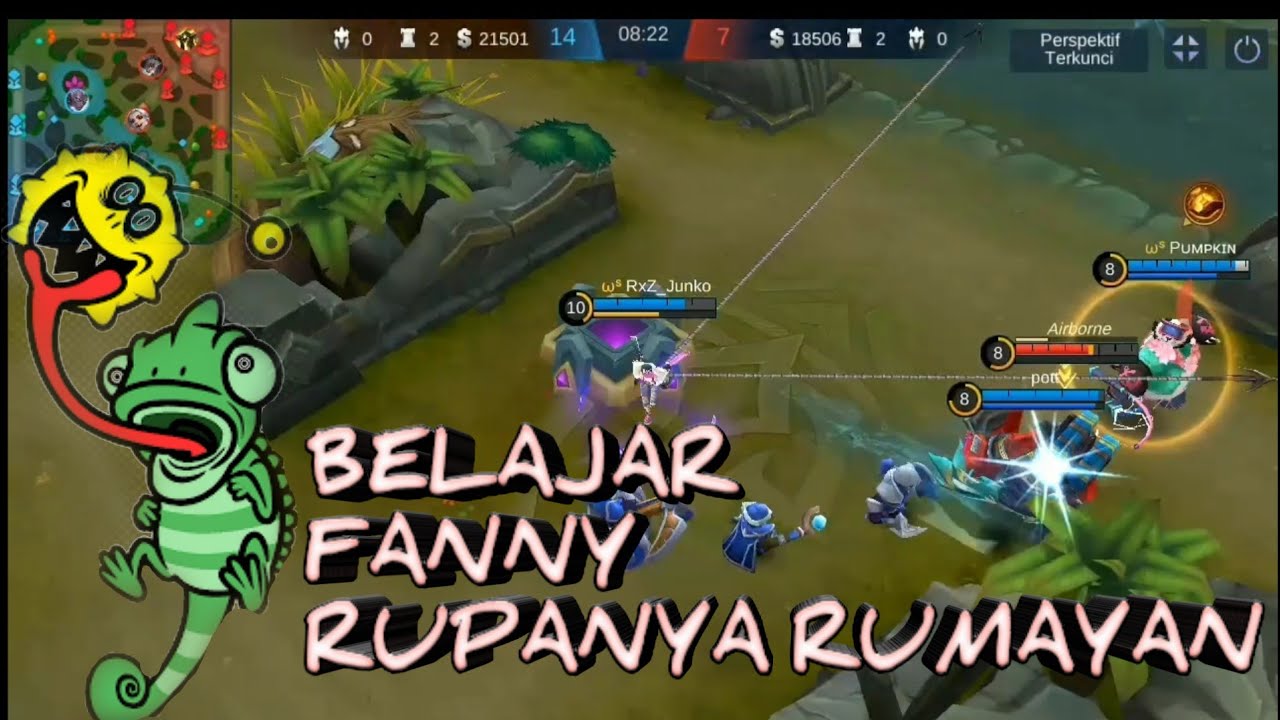 Belajar FANNY di rank Mobile legends - YouTube