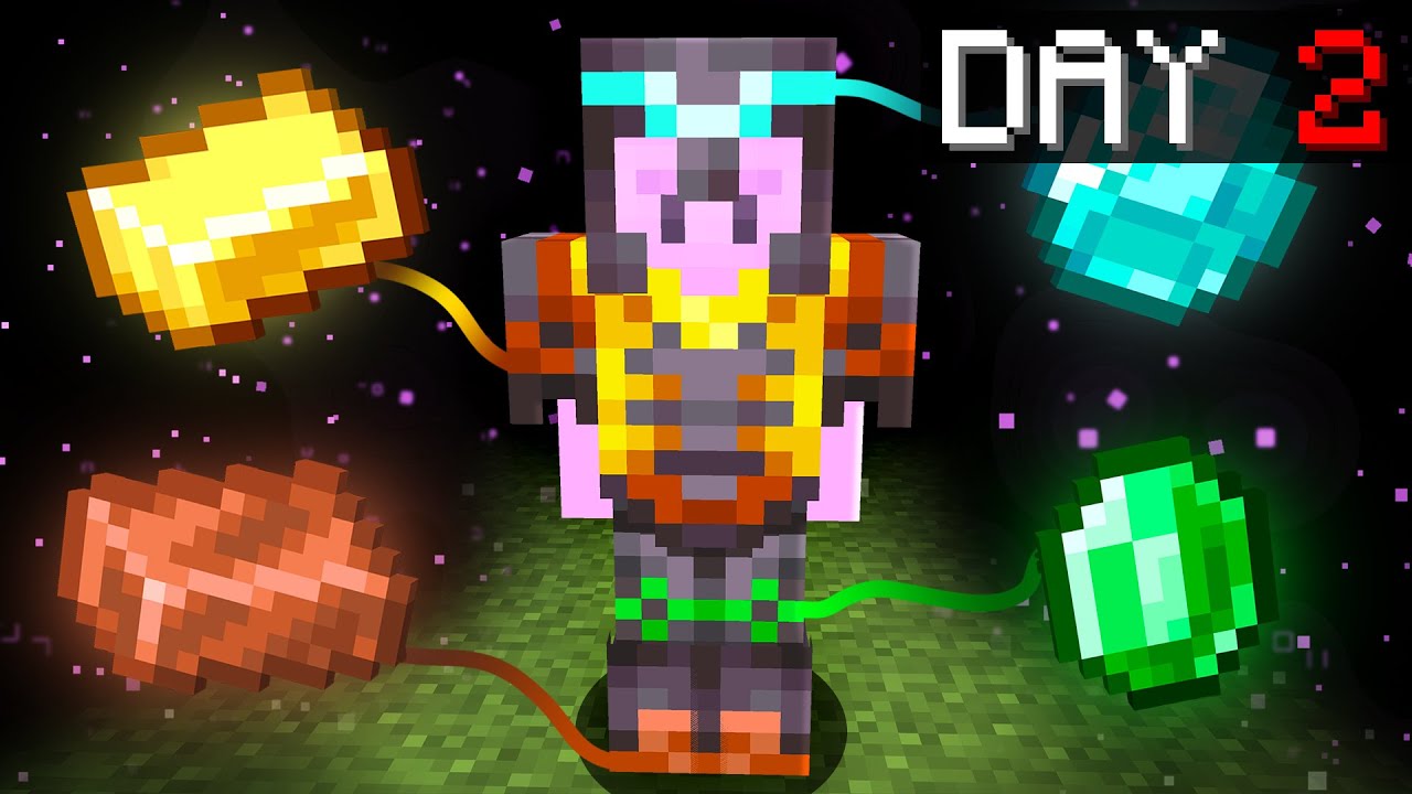 Armor Trims = God Powers | Bizarre SMP Day 2 - Nether - YouTube