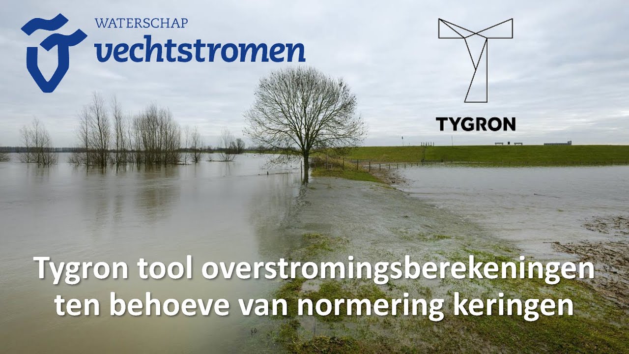 Jeroen van der Scheer (Waterschap Vechtstromen) en Rudolf Koster ...