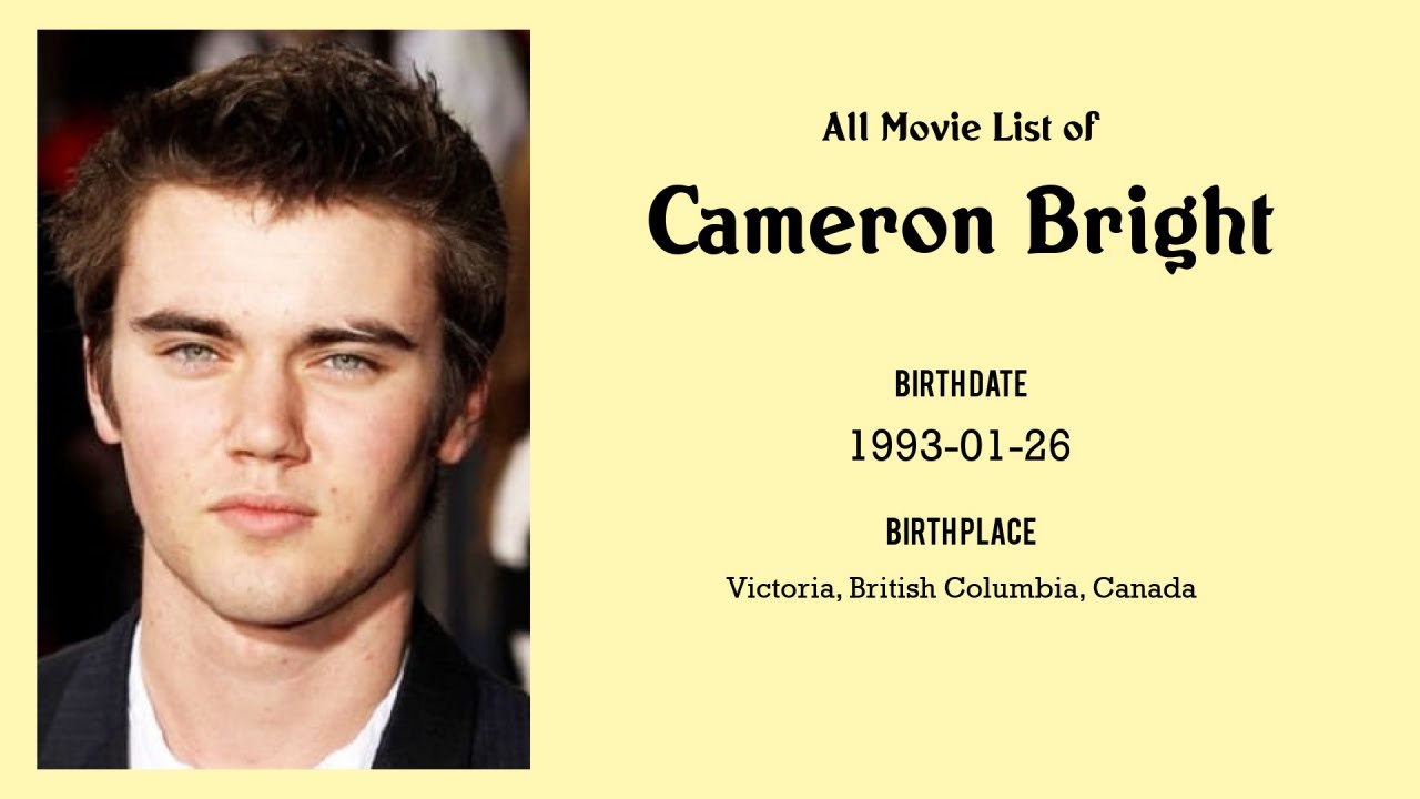 Cameron Bright Movies list Cameron Bright| Filmography of Cameron ...