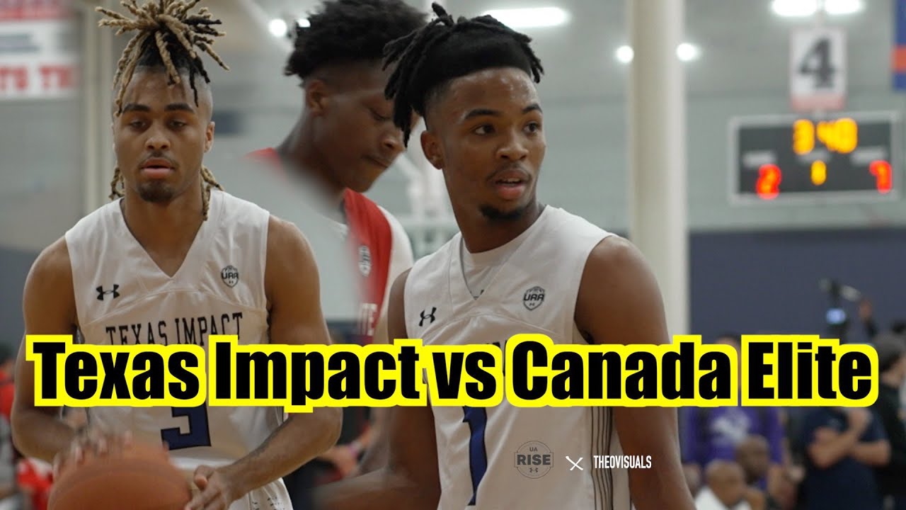 CJ Luster Isaiah Foster Robert Jennings | Texas Impact 4:13 vs Canada ...