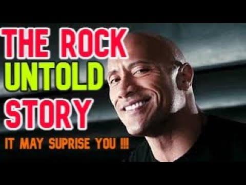 Dwayne The Rock Johnson Tells His Life story - YouTube