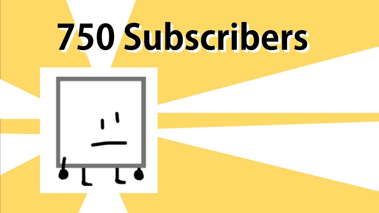 Thanks For 750 Subscribers! - YouTube