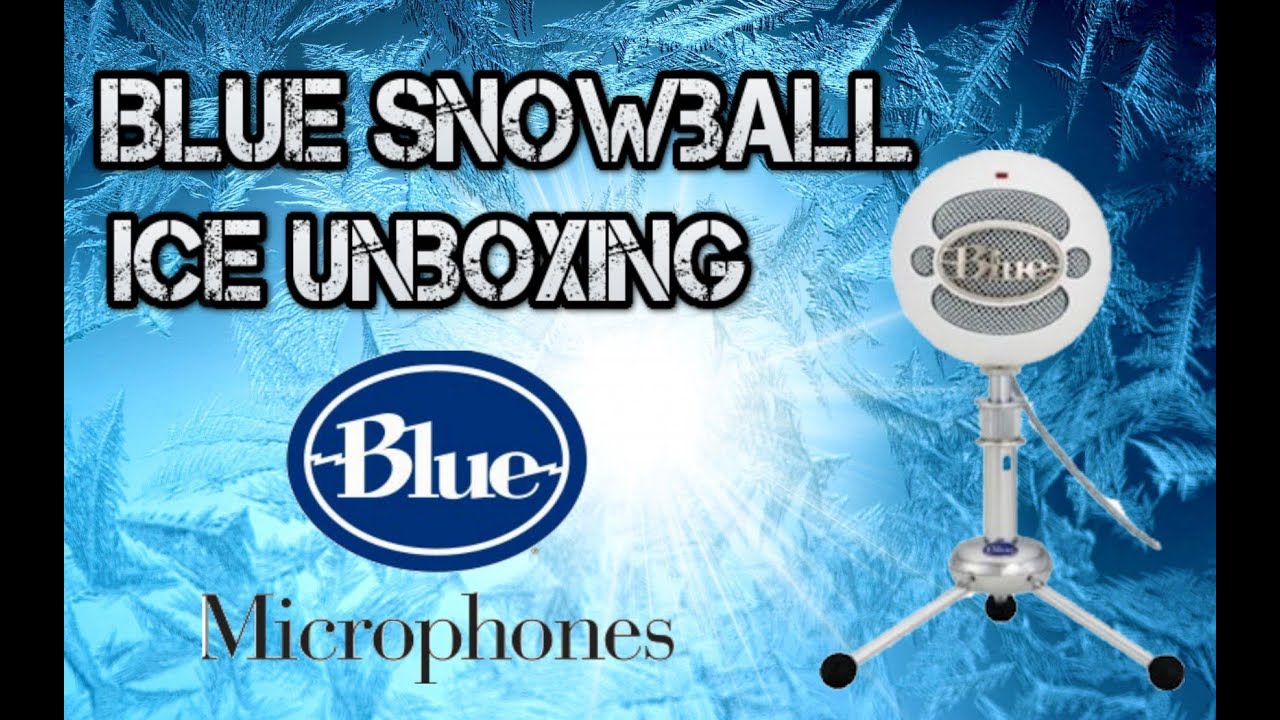 Blue Snowball Ice Microphone: Unboxing w/Pop Filter Power Dynamics MS ...