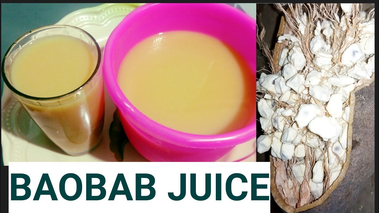 How to make baobab juice | BAOBAB ICE CREAM | BAOBAB DRINK - YouTube