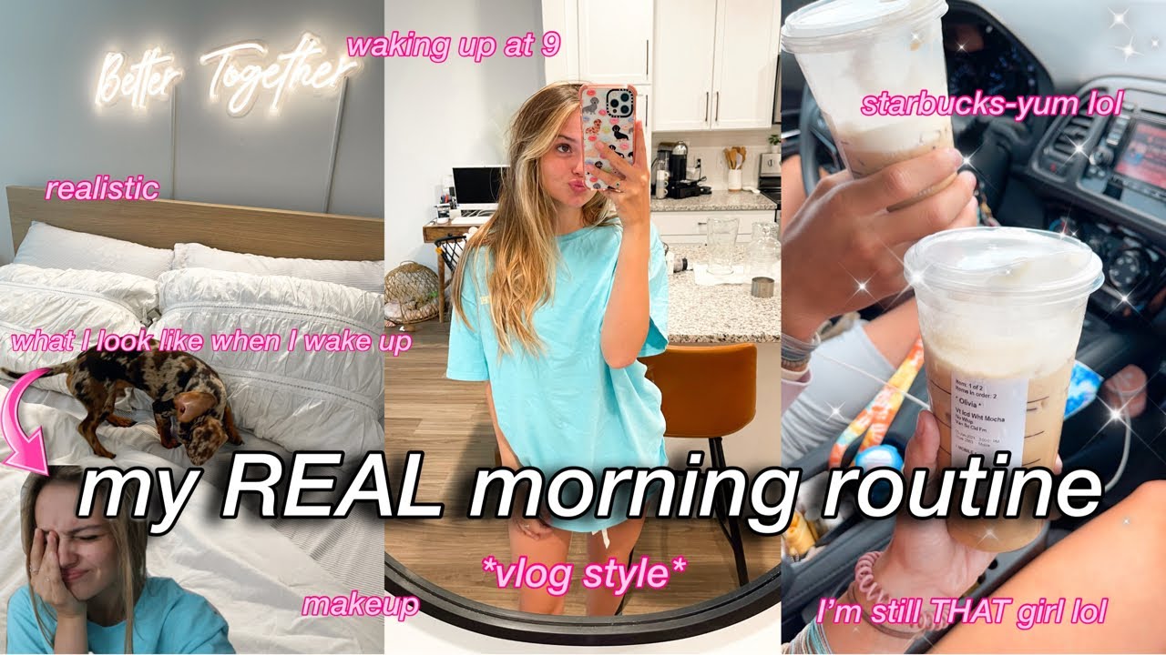 my REAL morning routine 2021 *actually realistic* - YouTube