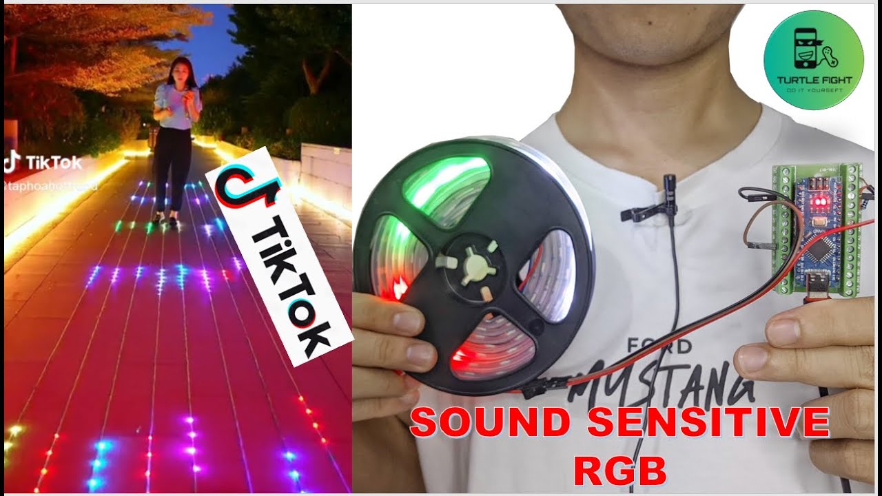I Made The Magic LED Strip on TikTok for REAL with Arduino, ARGB and ...