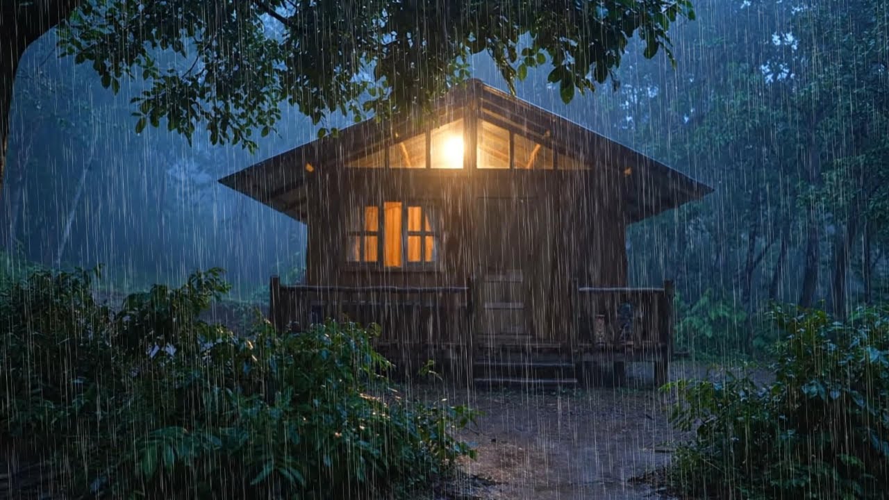 Fall Asleep Fast with Rain Sounds | Peaceful Sleep, Mind Relaxation ...