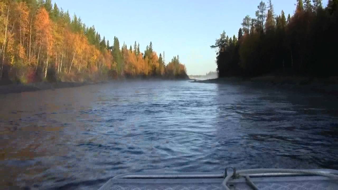 Boat Trip at River Umba, Russia, salmon fishing(1/8) - YouTube