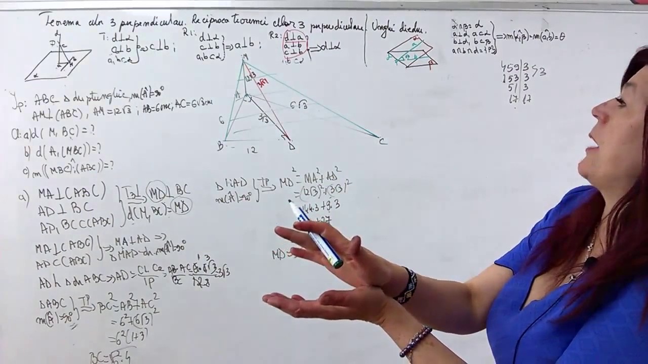19 Rodica Pop Geometrie Reciproca celor 3 perpendiculare si unghi ...