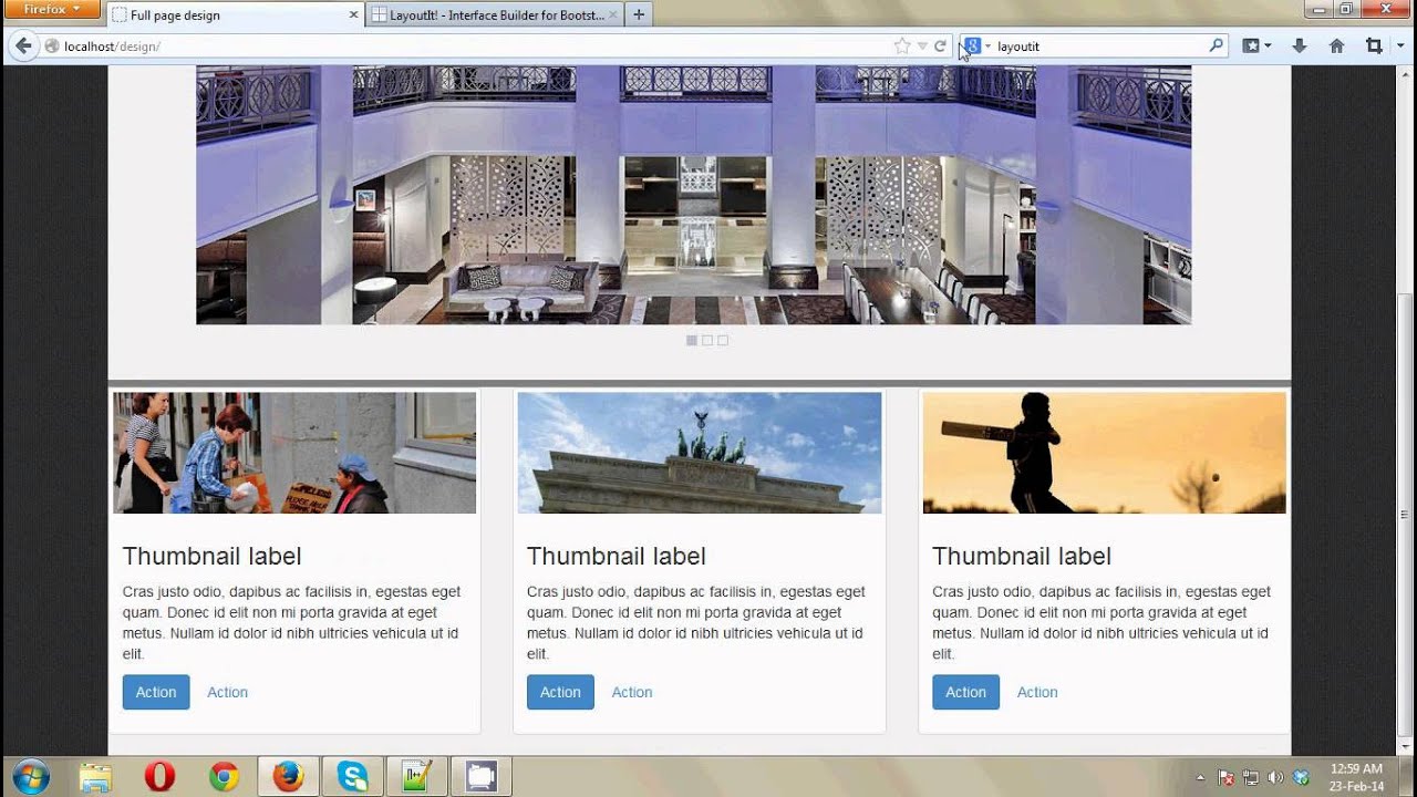 Full web page design step by step Bangla tutorial #6 - YouTube