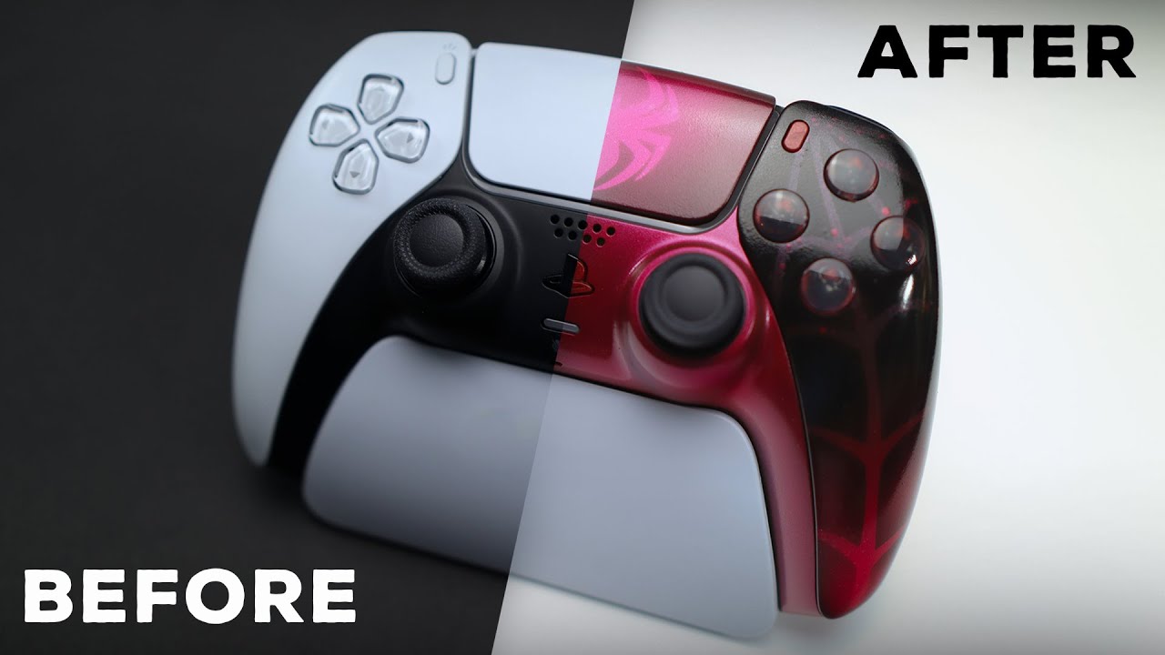 PS5 Controller transformation | DIY PlayStation 5 controller - YouTube