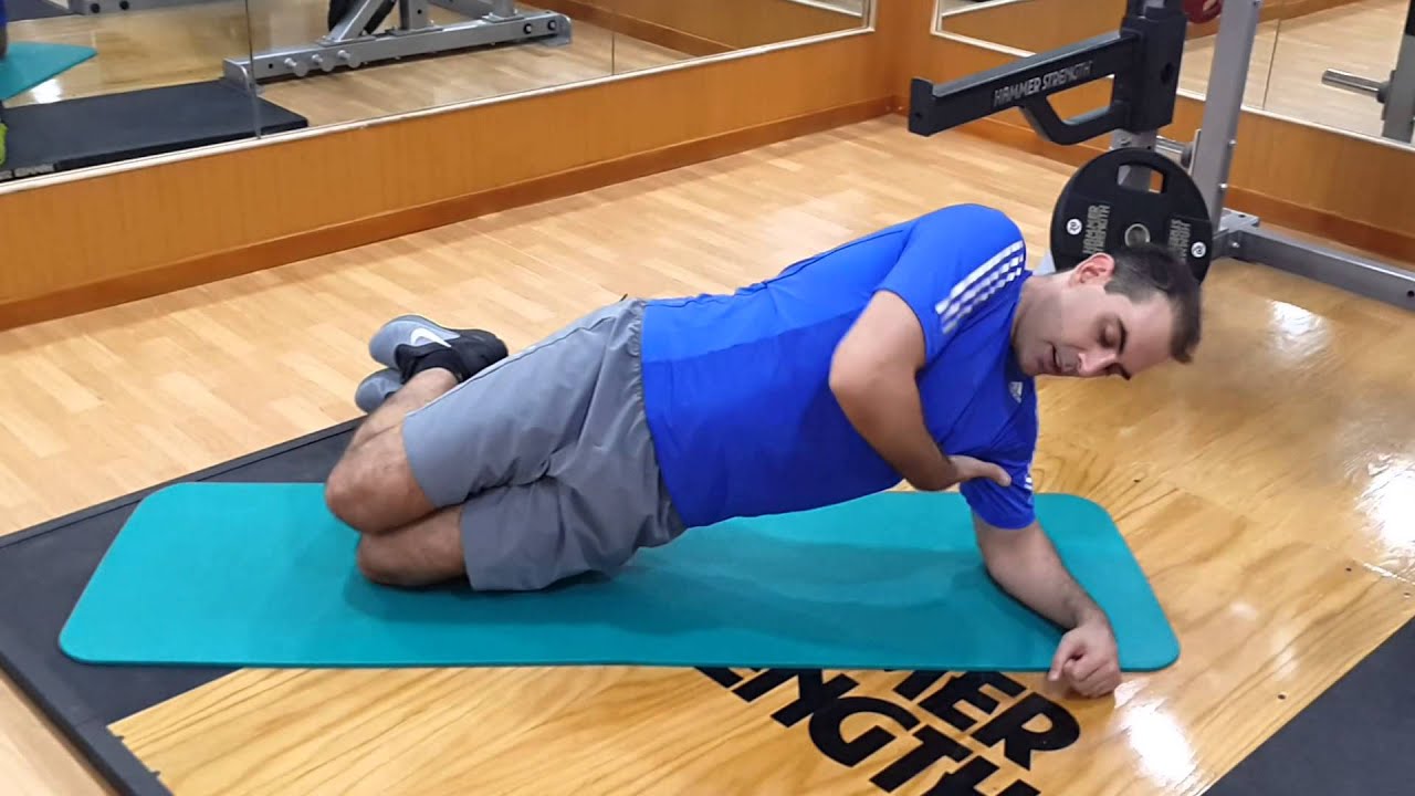 2015121625 Bigginer's Static Side Plank - YouTube