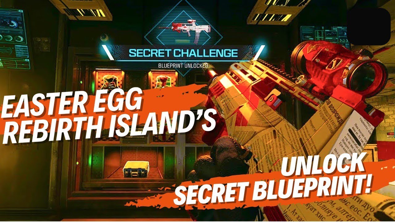 EASTER EGG REBIRTH ISLAND'S! UNLOCK SECRET BLUEPRINT! - YouTube