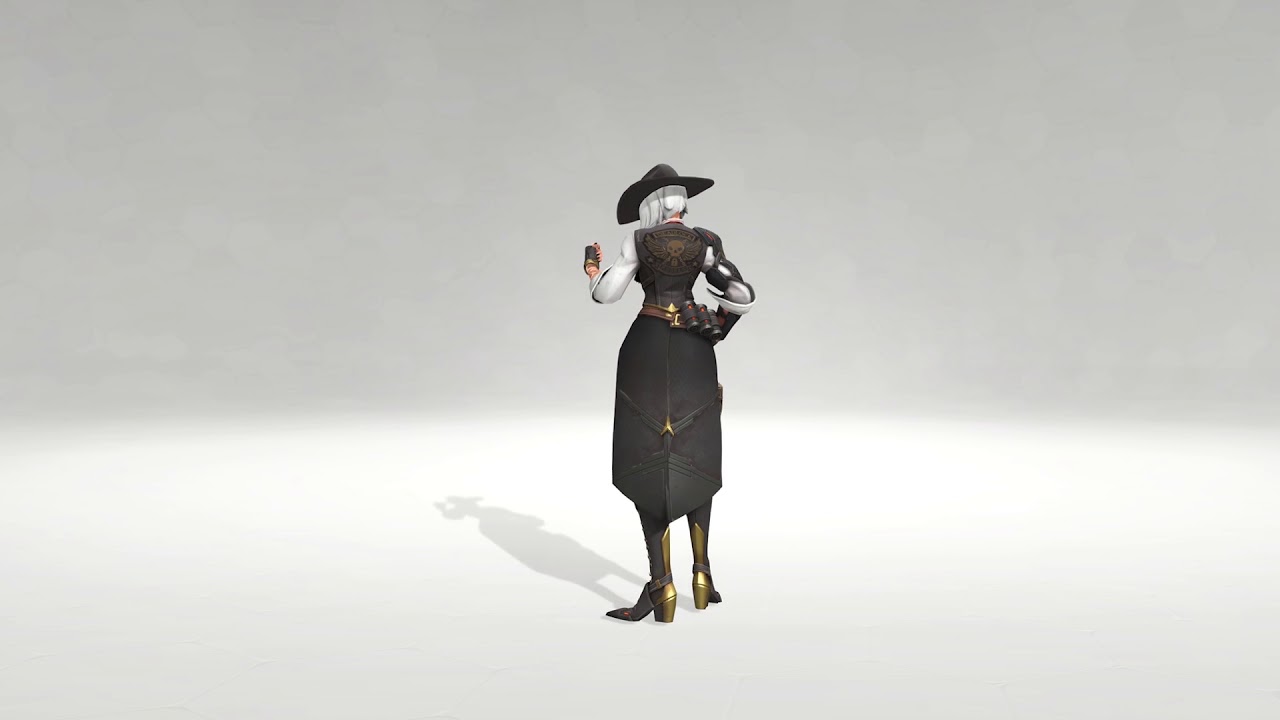 Ashe Overwatch Anniversary 2019 Dance Emote - YouTube