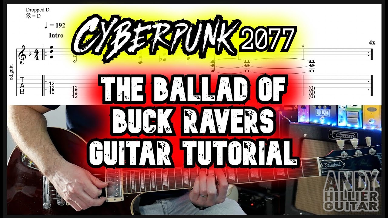 SAMURAI (Refused) Cyberpunk 2077 The Ballad Of Buck Ravers Guitar ...