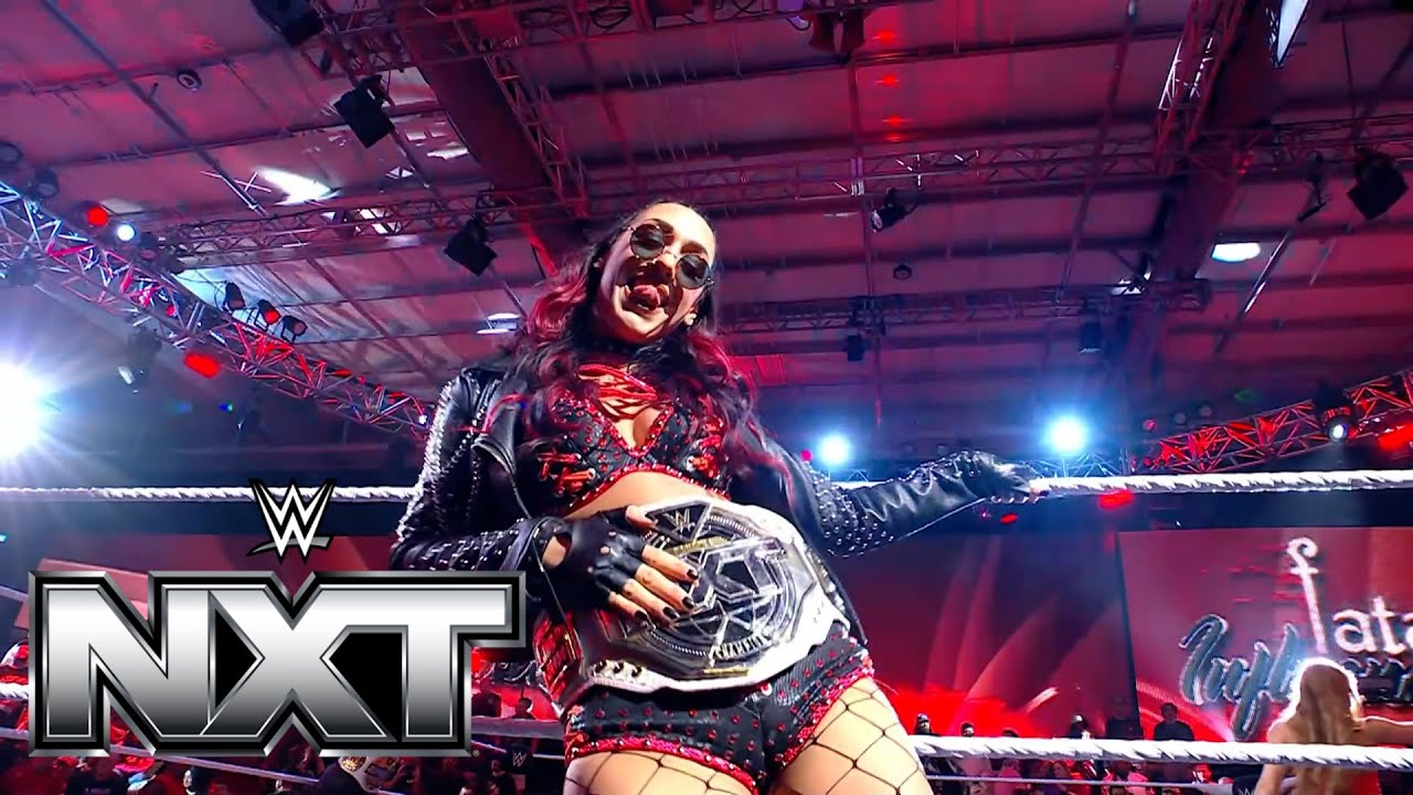 Jacy Jayne (With Fatal Influence) Entrance: WWE NXT, December 30, 2025 ...