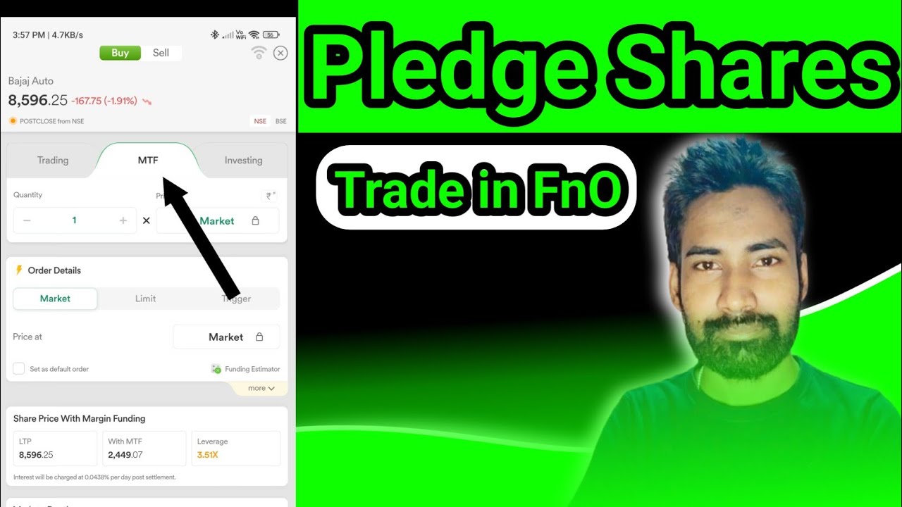 Share Pledge kerke MTF ka Use kaise kare - YouTube