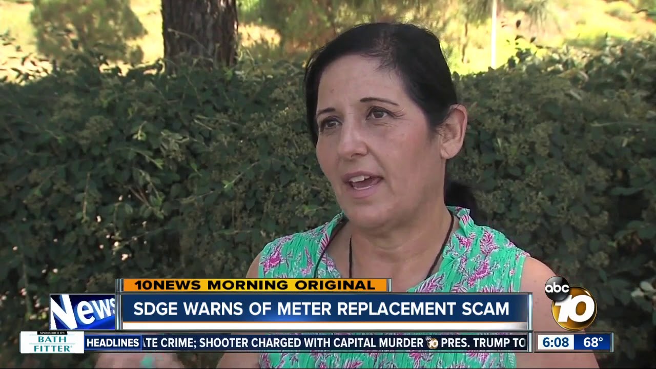 SDGE warns of electrical meter scam - YouTube