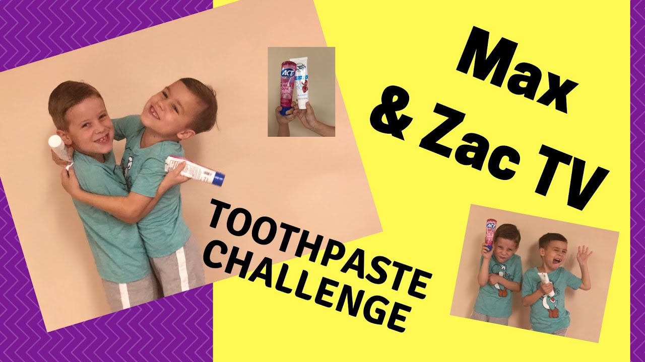 Toothpaste Challenge - YouTube