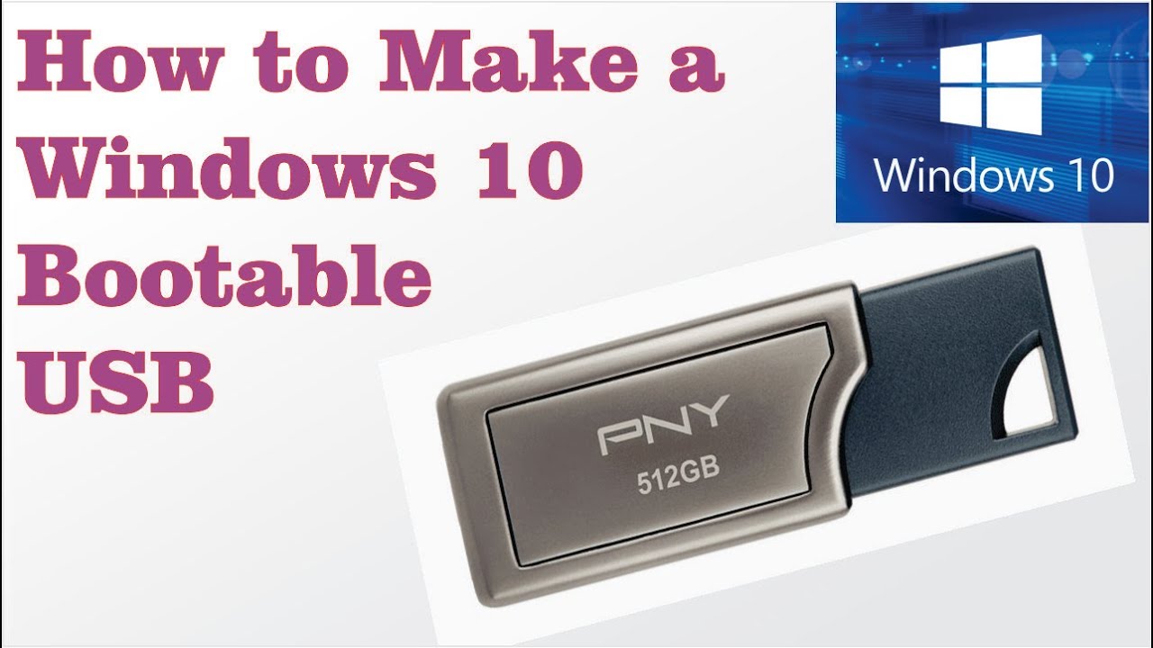 How to creat windows 10 bootable pendrive-Rufus - YouTube