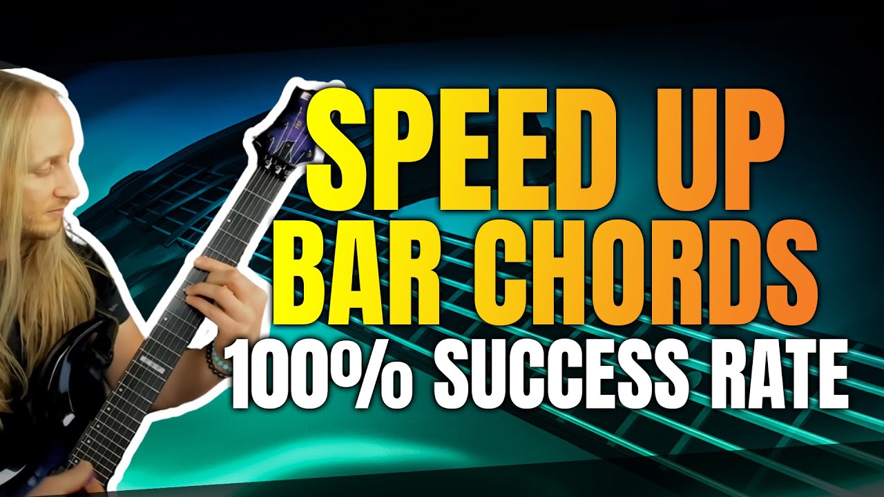 How To Speed Up Bar Chords - 100% Success Rate - YouTube