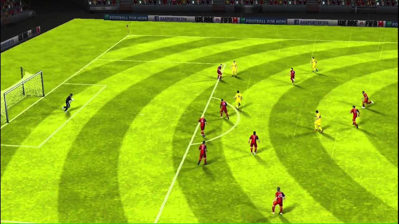 FIFA 14 iPhone/iPad - Real Salt Lake vs. América - YouTube