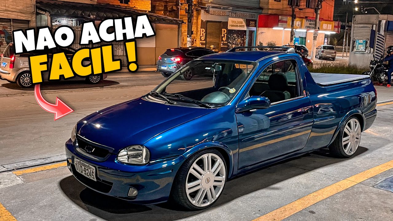 ELE ENSINOU COMO QUE FAZ , USA A PICAPE CORSA PARA TRAMPO MAIS É BEM ...