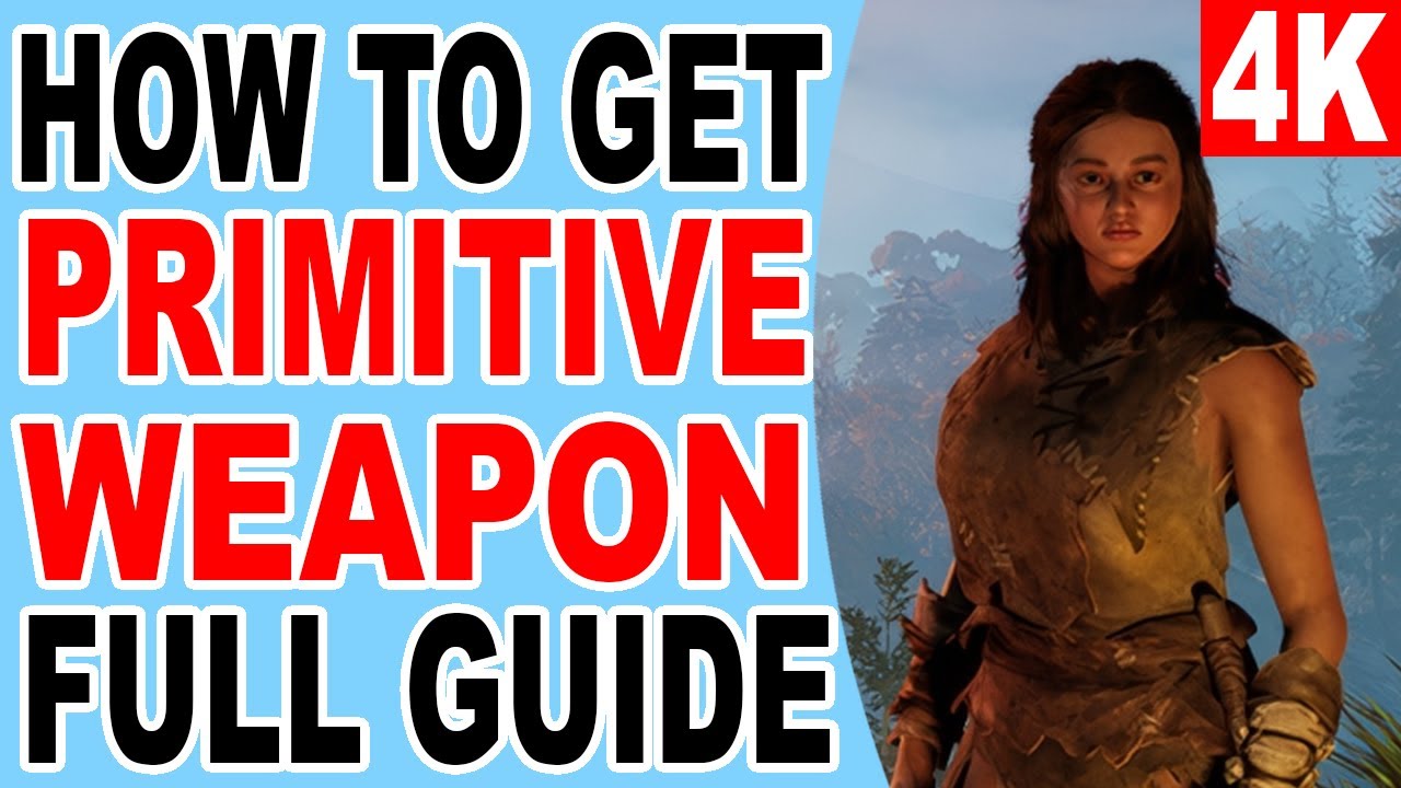 How to Get Primitive Weapon and Craft Wooden Spear - Soulmask - YouTube