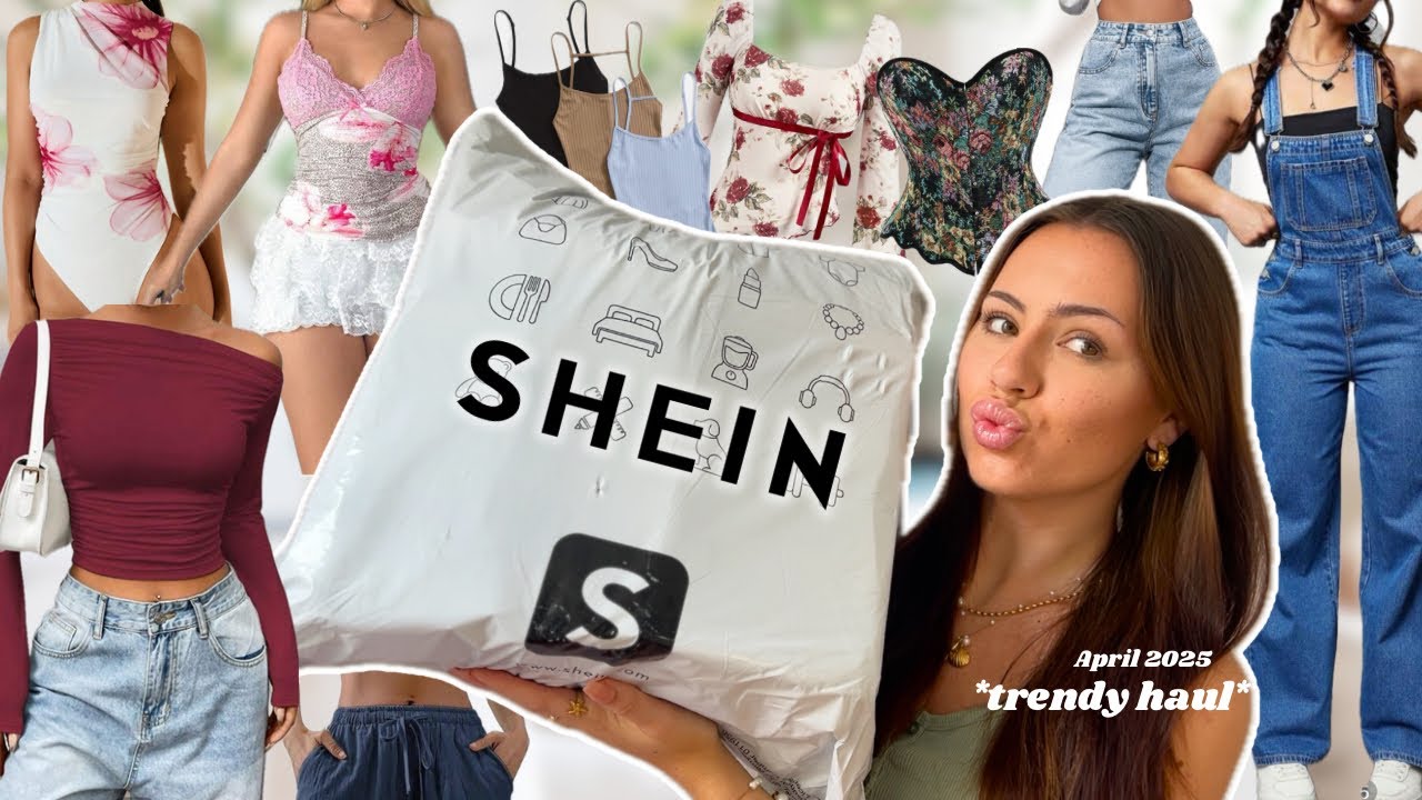 HUGE SHEIN Haul April 2025 Summer Trendy Outfits Try On PLUS Discount ...
