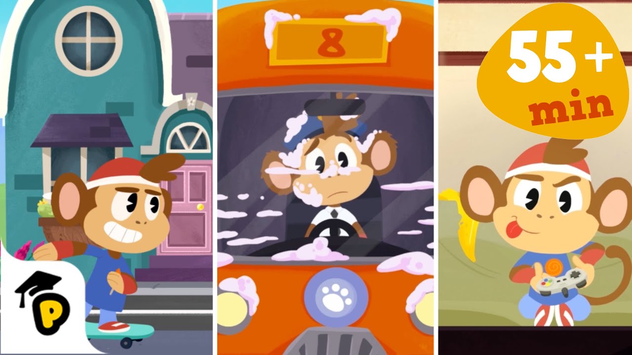 A day in the life of Bip | Compilation | Kids Learning Cartoon | Dr ...