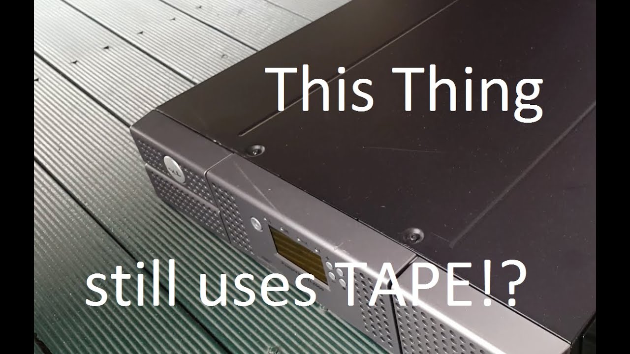 Dell PowerVault TL2000 Review - YouTube