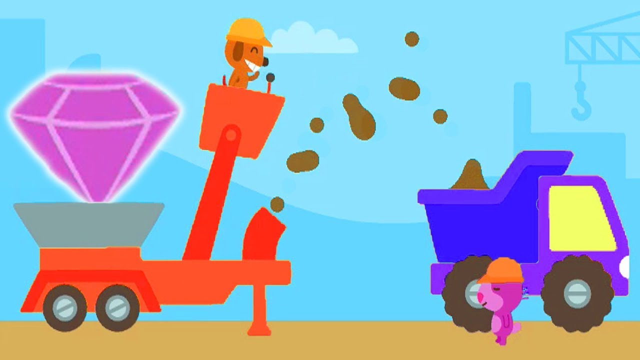 Sago Mini Trucks And Diggers - Play Fun Baby Educational Kids Game By ...
