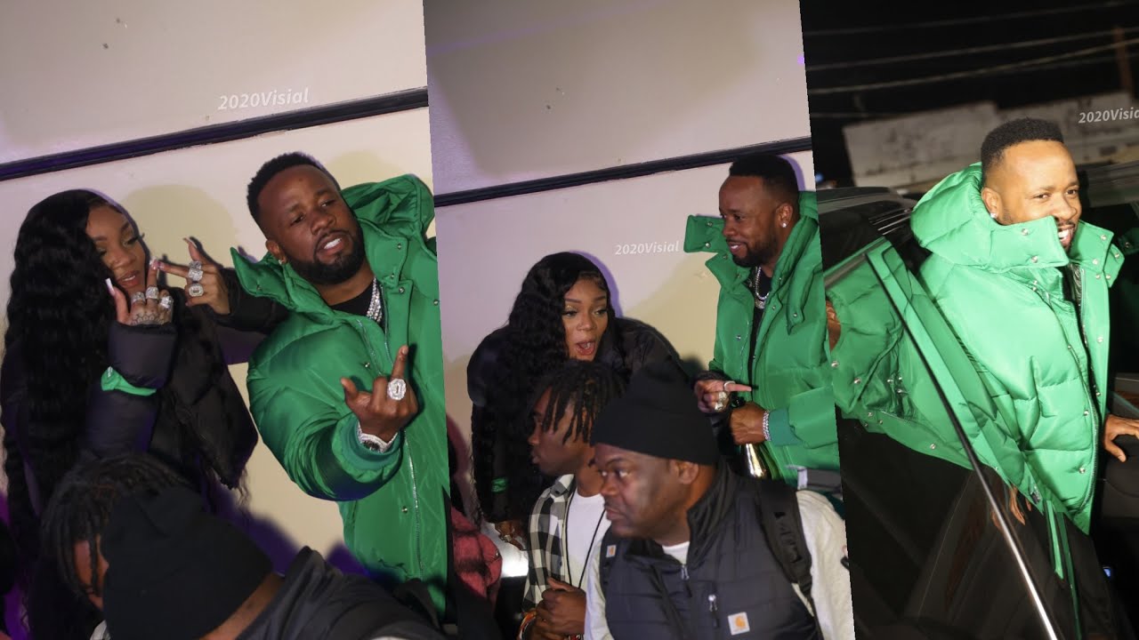 GloRilla pulled up camden with Yo Gotti, Lay Banks, D sturdy - YouTube