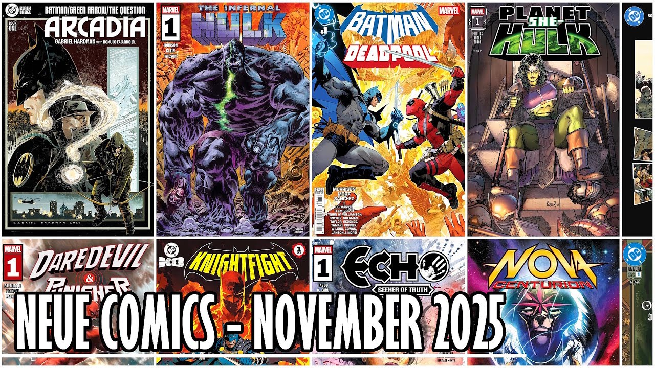Neue Comics auf die 1! - Eindrücke zu Neustarts & Specials aus November ...