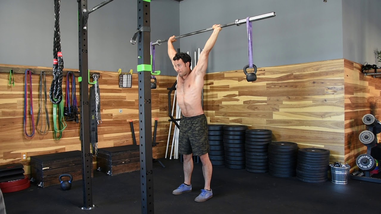 Height Performance Exercise Demo - Strict Press - Behind Neck with ...