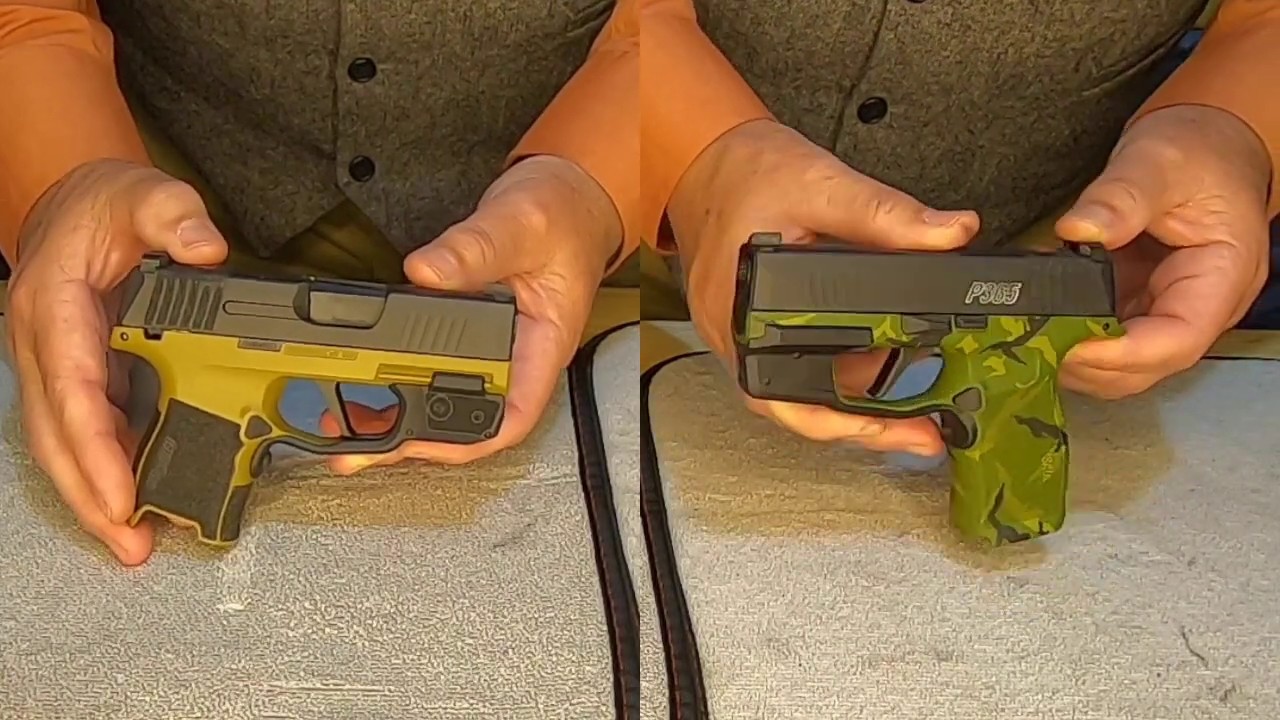 Lima Laser Crimson Trace Laser Comparision for Sig Sauer P365 or P365XL ...