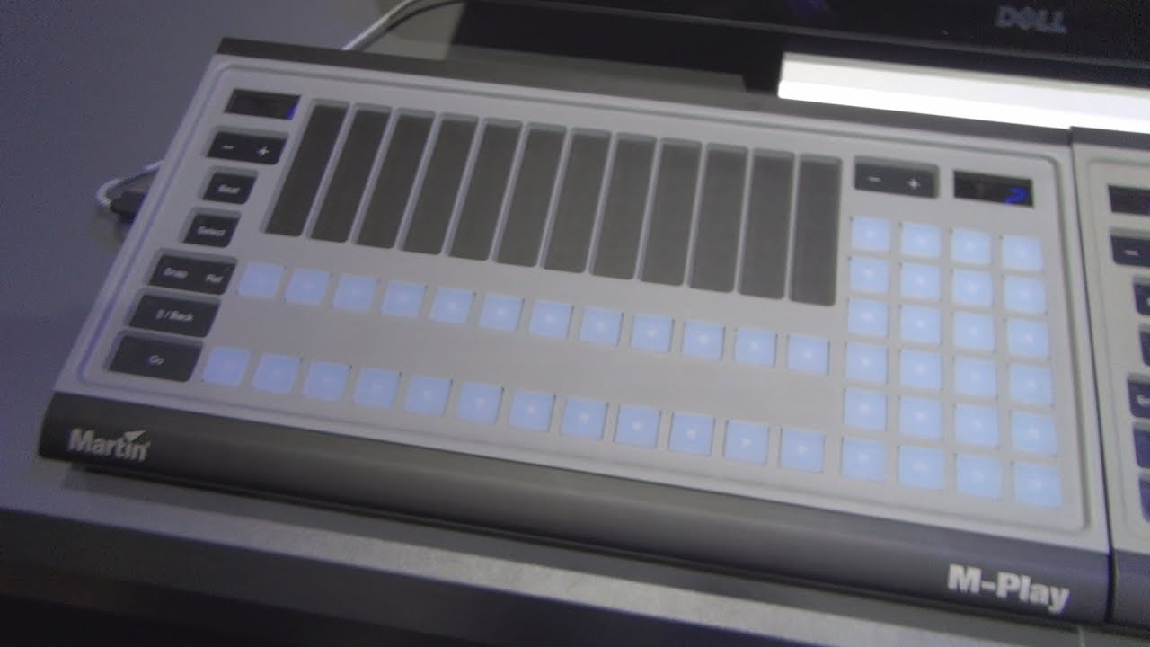 Martin Professional M-Play Console Surface Review - YouTube