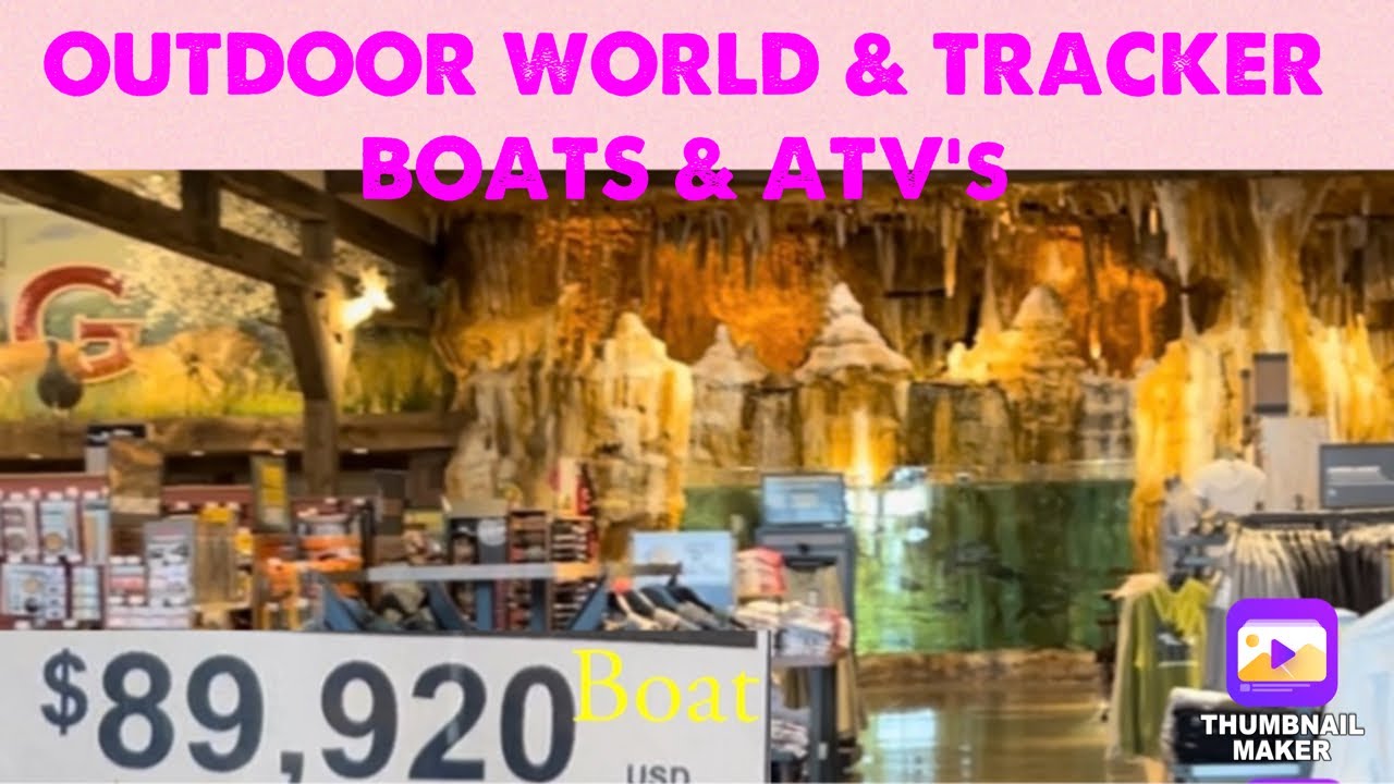 🇵🇭🇺🇸 Outdoor World, Tracker Boat & ATV's (come join me shopping) - YouTube