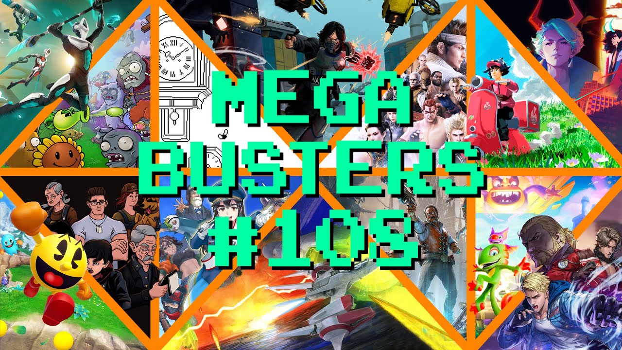 Mega Busters 108 - Jogos, jogos e mais jogos por todos os lados - YouTube