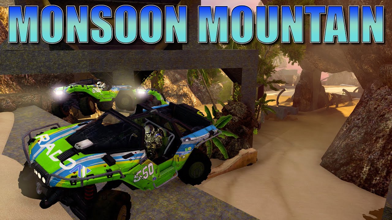 Monsoon Mountain | Halo 5 Custom Map - YouTube