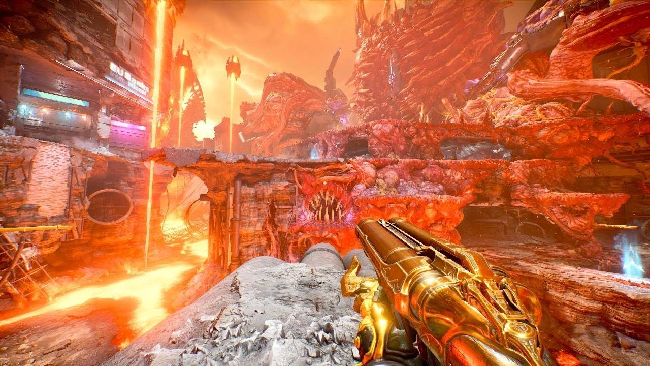 DOOM Eternal Super Gore Nest slayer gate PS5(No HUD Nightmare ...