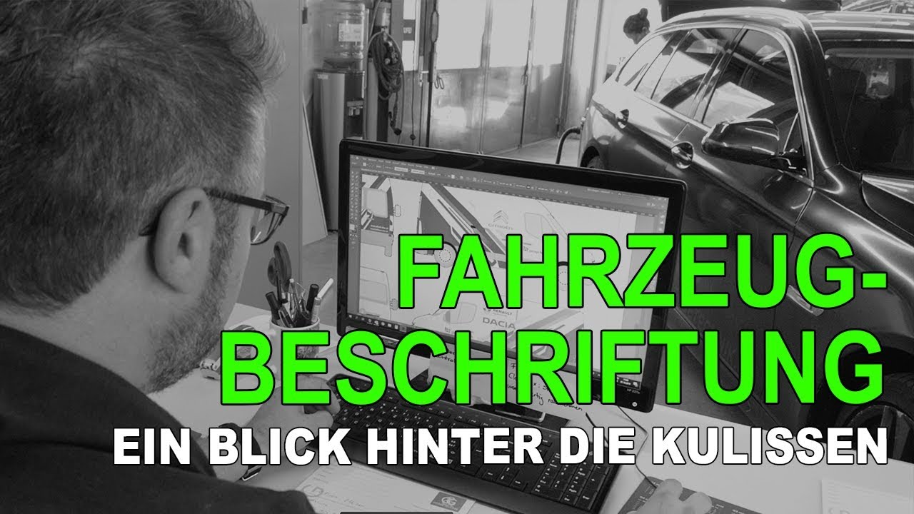 Autobeschriftung von A bis Z: vom Design-Entwurf bis zum Anbringen der ...