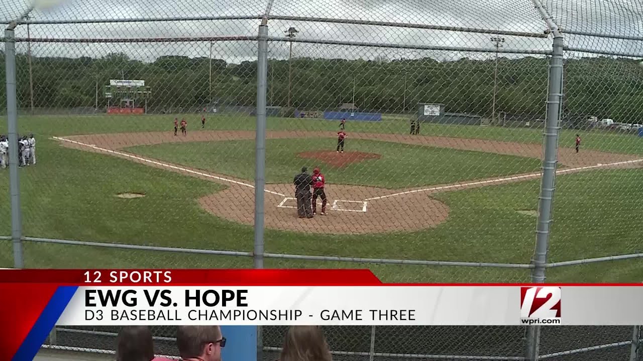Hope wins D3 baseball title in walk-off fashion - YouTube