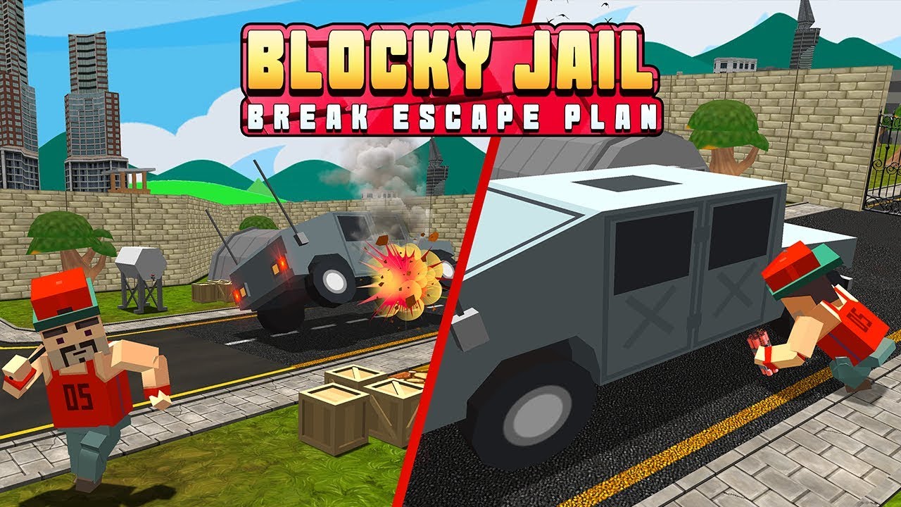Blocky Jail Break Escape Plan - YouTube