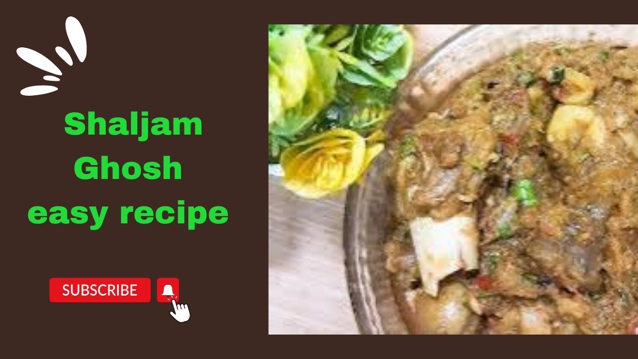 shaljam gosht recipe//How to Make Shaljam Gosht //shalijam gosht pakane ...